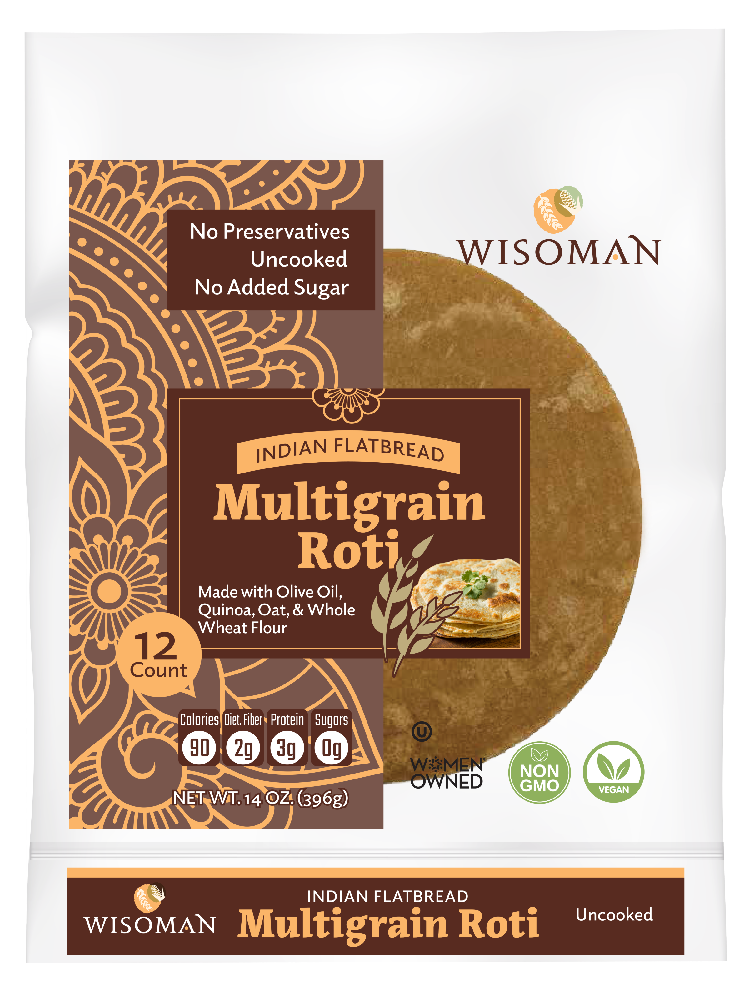 Multigrain Roti**NEW – Wisoman Foods