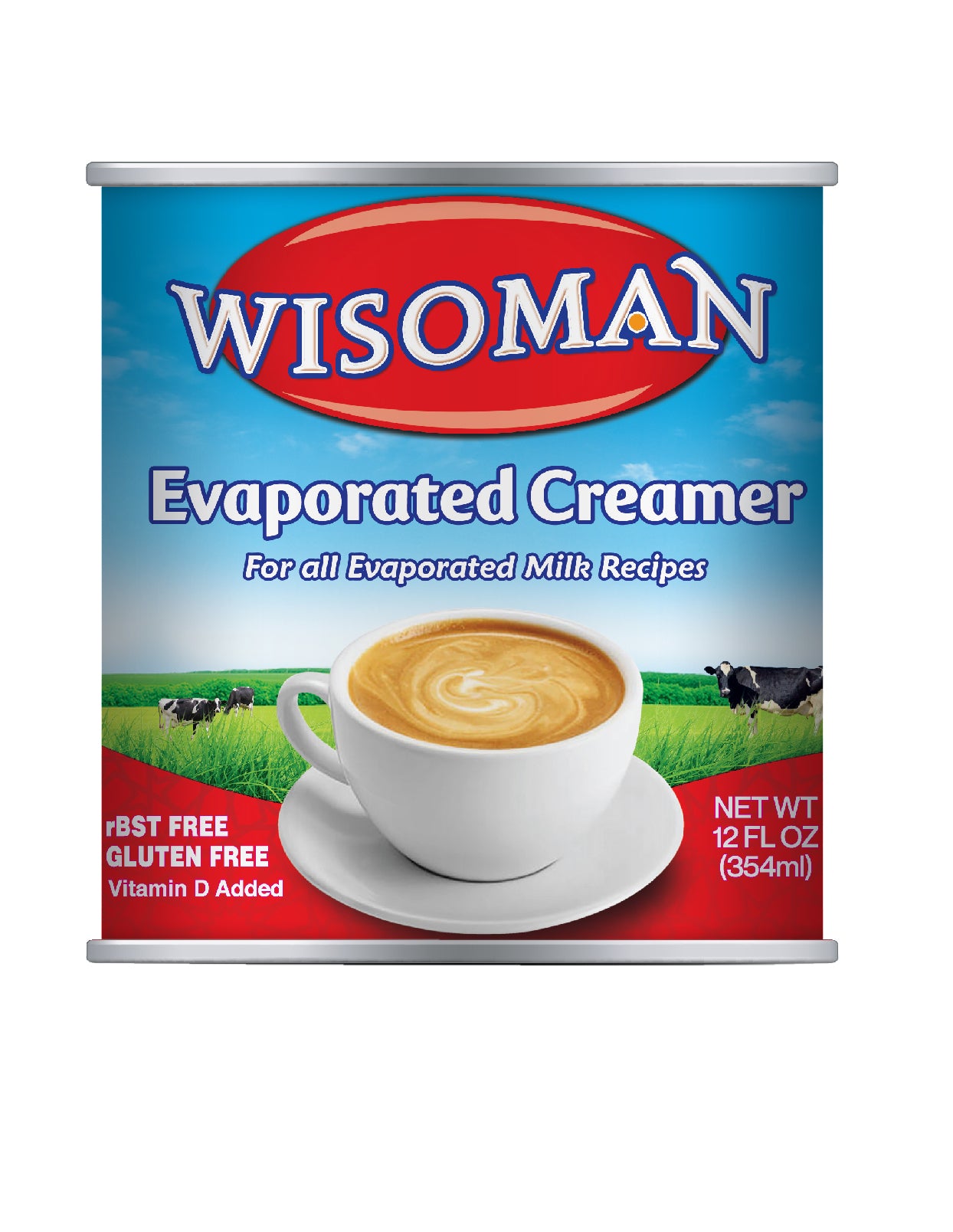 Evaporated Creamer 12fl oz – Wisoman Foods