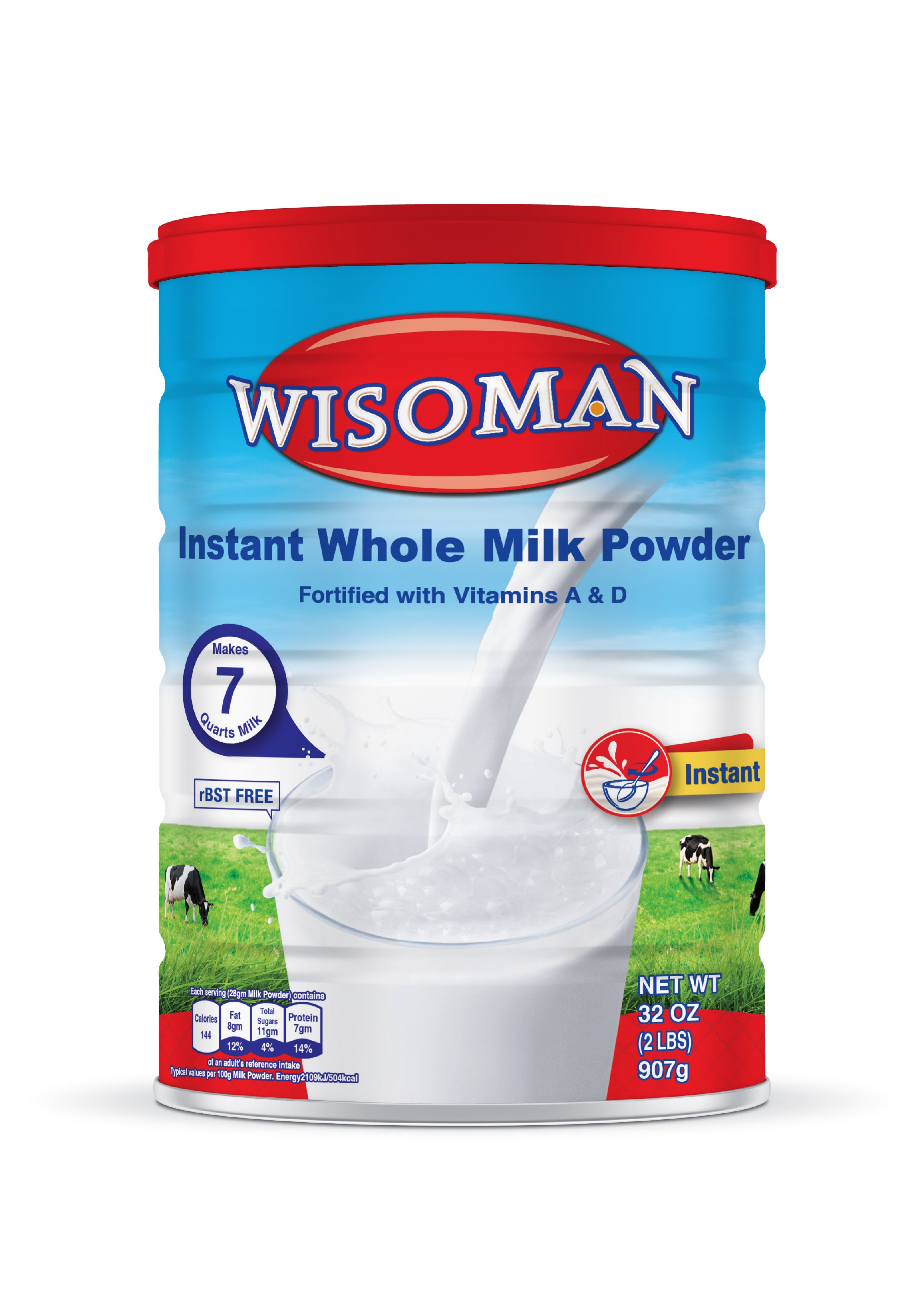 Whole Milk Powder 32oz – Wisoman Foods